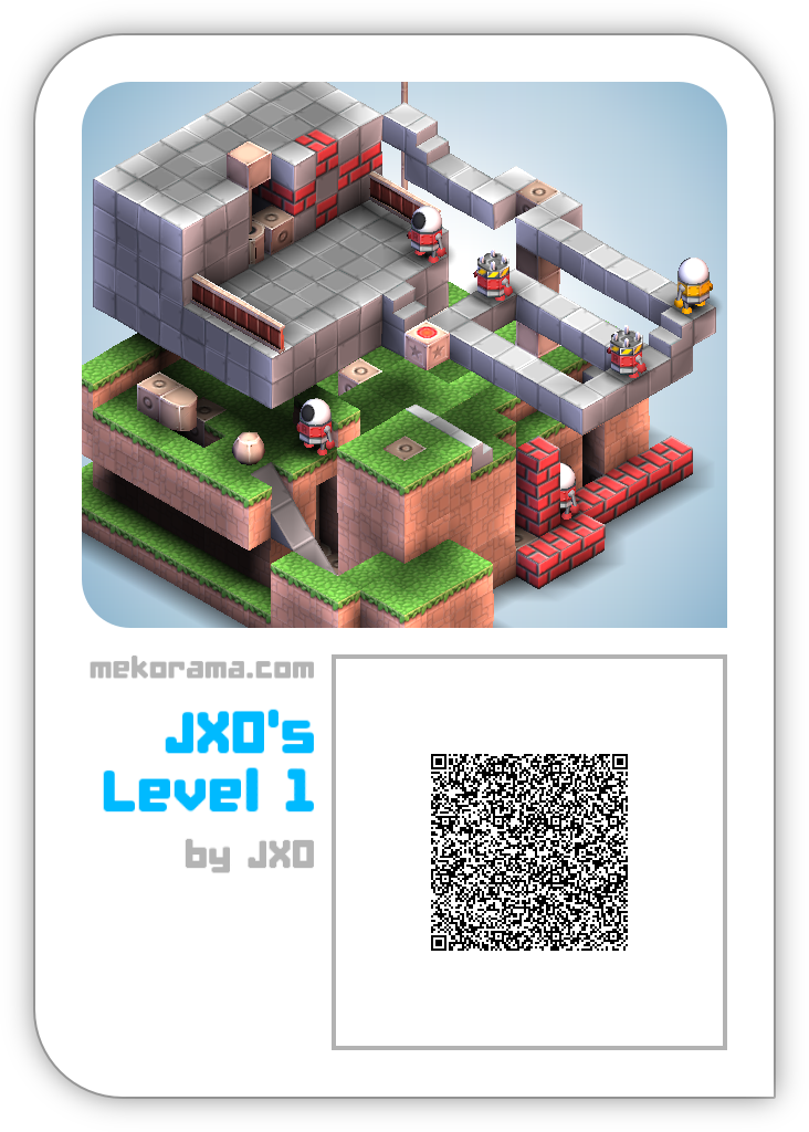 JXO's Level 1 (Original Picture) | Mekorama forum