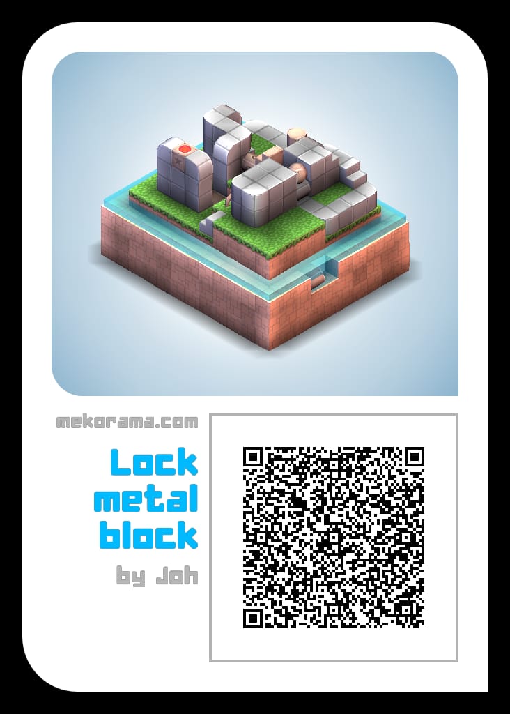 Lock metal block | Mekorama forum