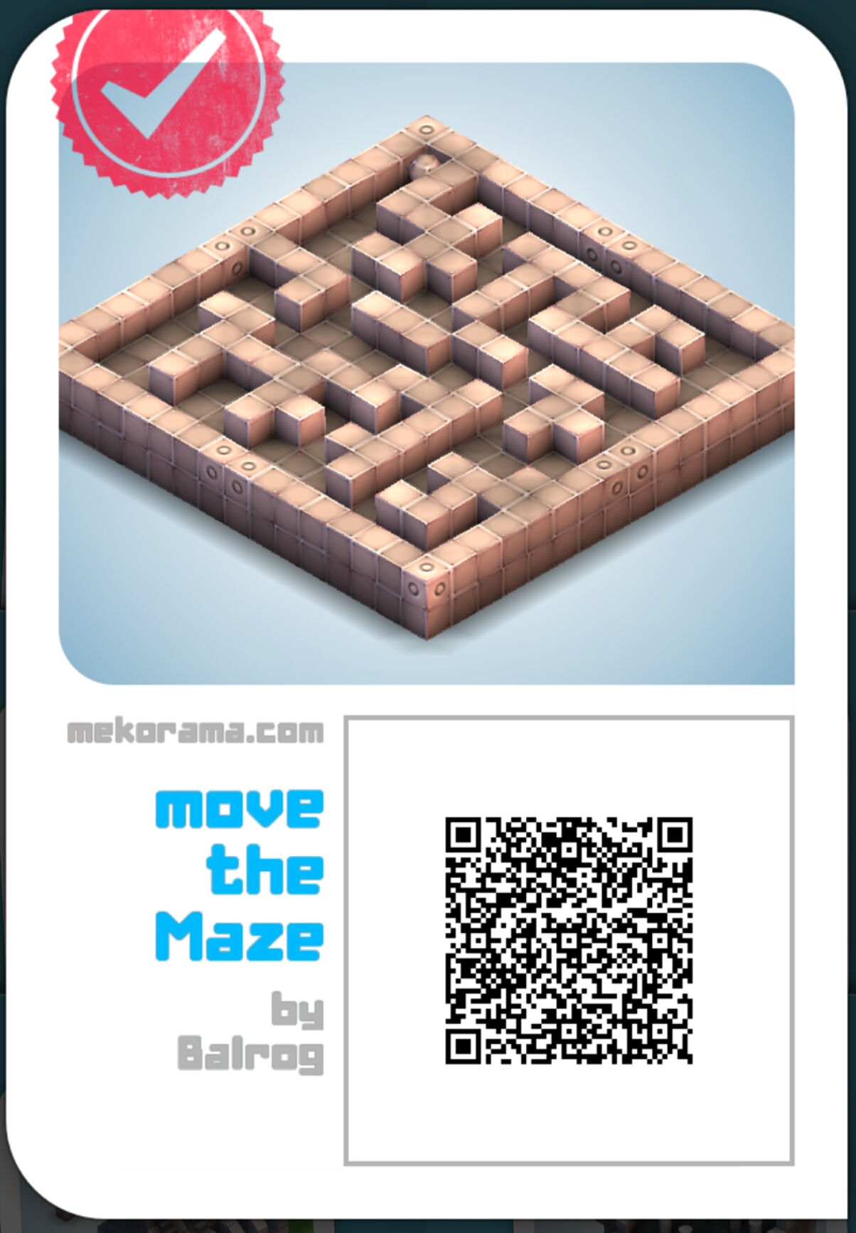move the Maze | Mekorama forum